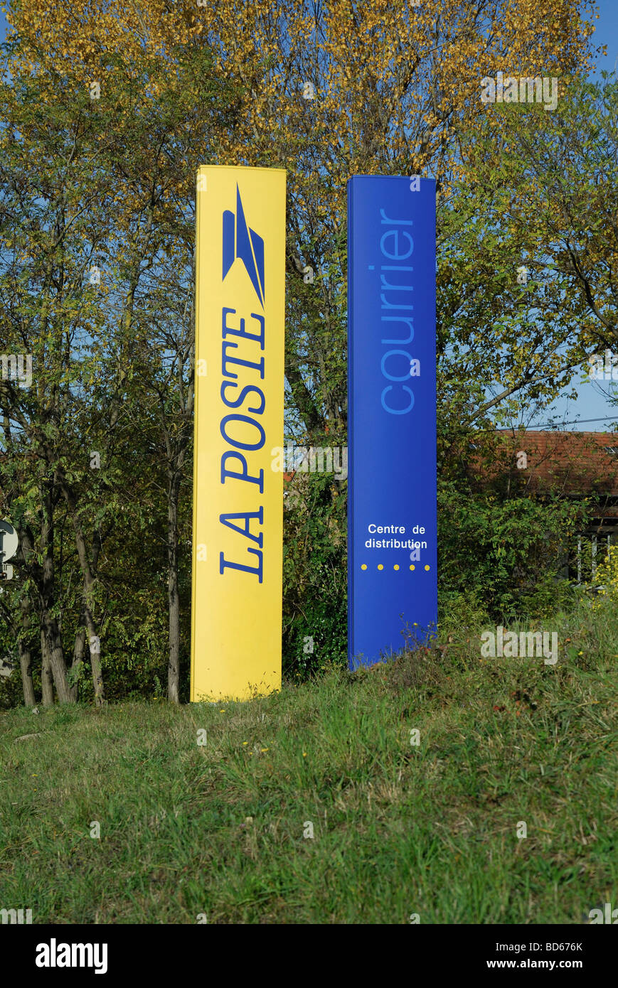 Postal stores of La Poste (French mail service) in Castres (81 Stock ...