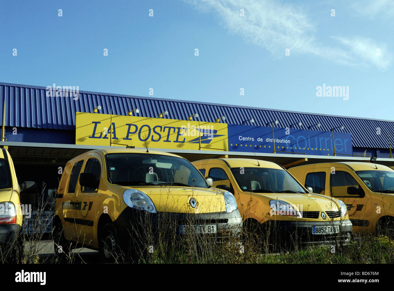 Postal stores of La Poste (French mail service) in Castres (81 Stock ...