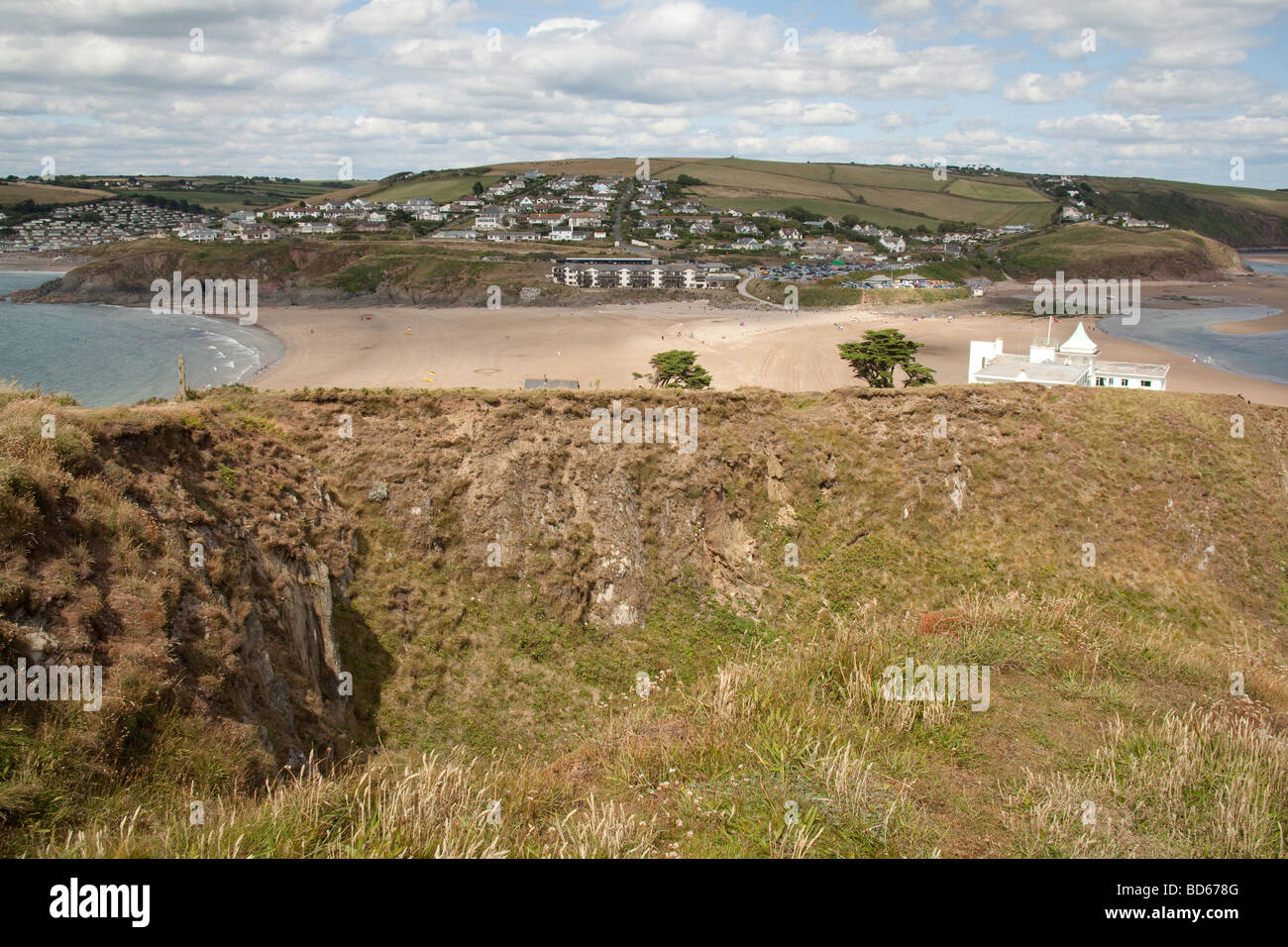 Burgh Island Devon England Stock Photo - Alamy