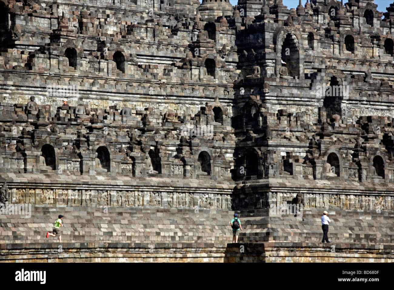 Indonesia, Java (island): Borobudur site Stock Photo - Alamy