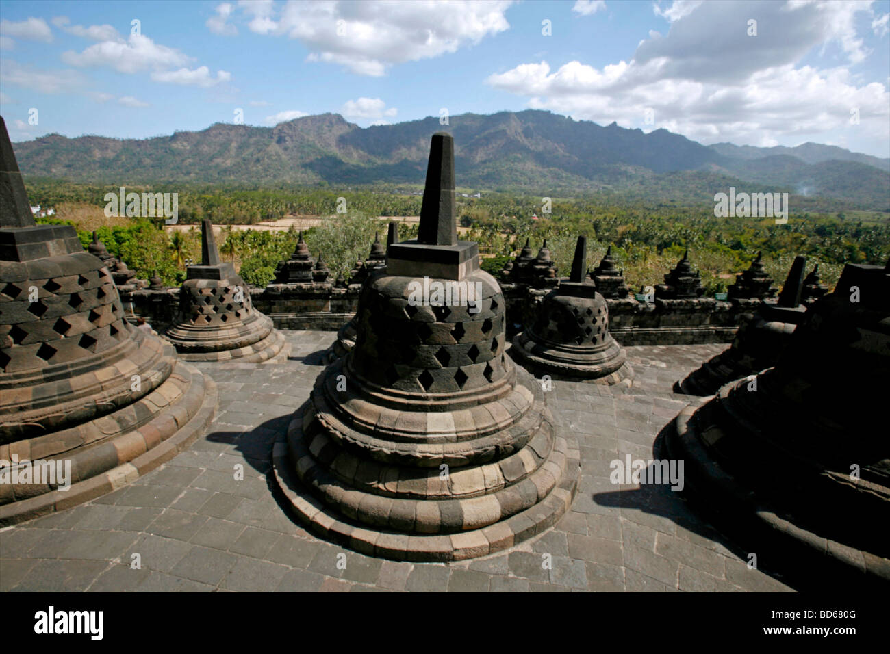 Indonesia, Java (island): Borobudur site Stock Photo - Alamy