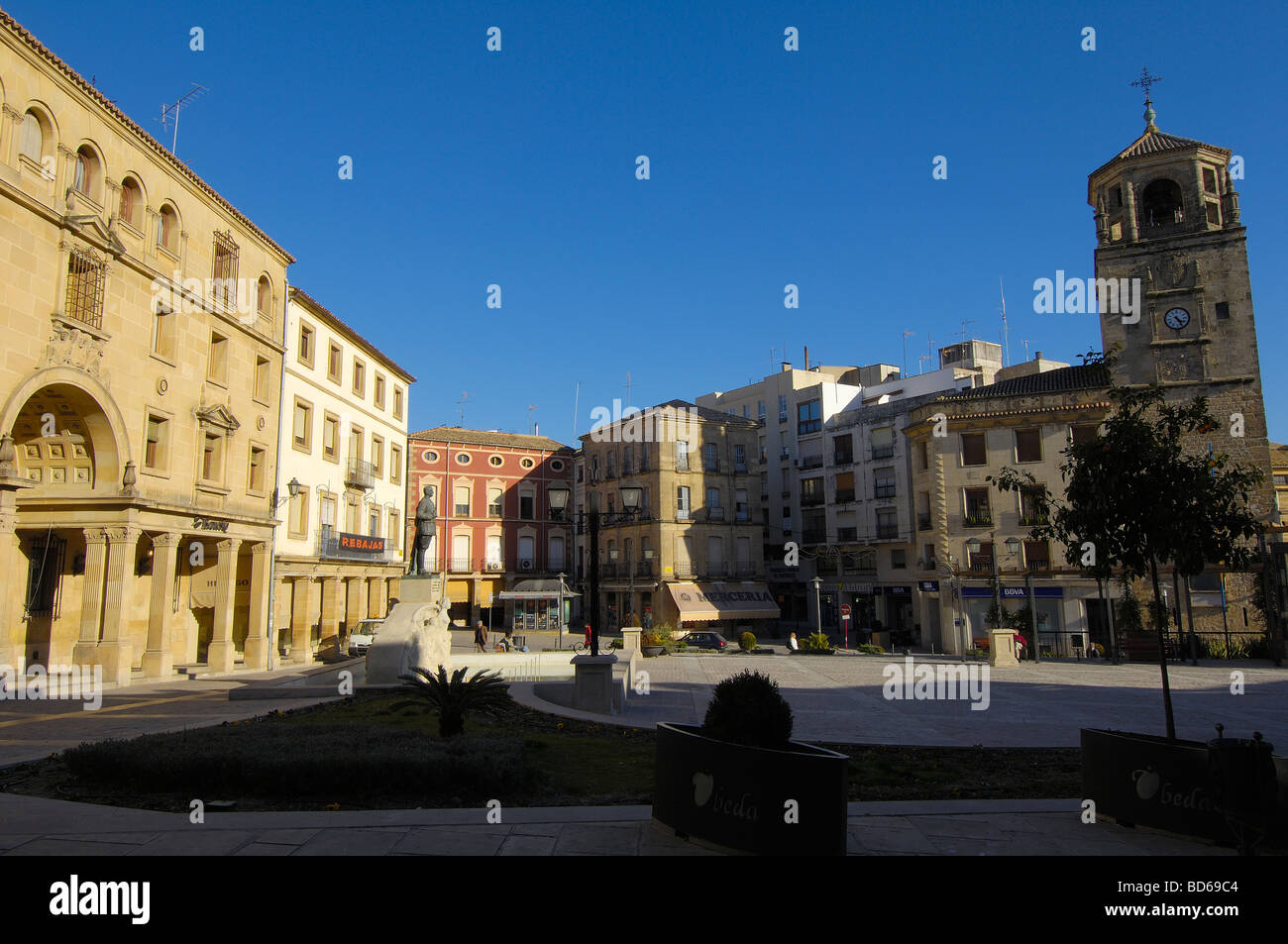 Plaza de Andalucía Úbeda Jaén province Andalusia Spain Stock Photo - Alamy
