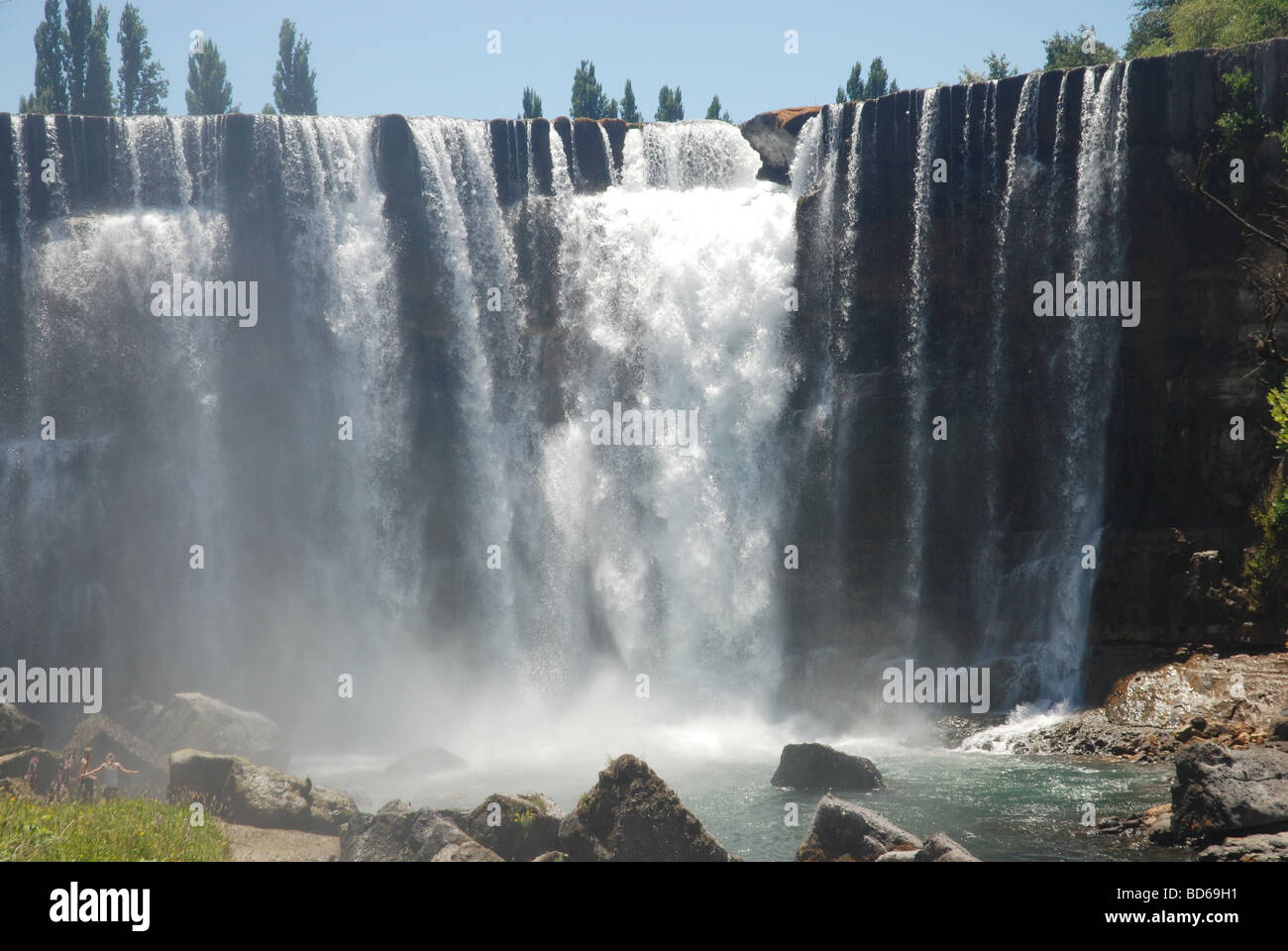 Laja waterfall in southern Chile Stock Photo - Alamy