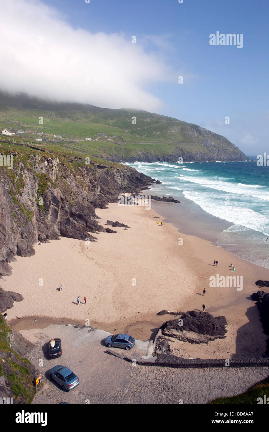 dunmore head looking towards slea head dingle ireland Stock Photo - Alamy