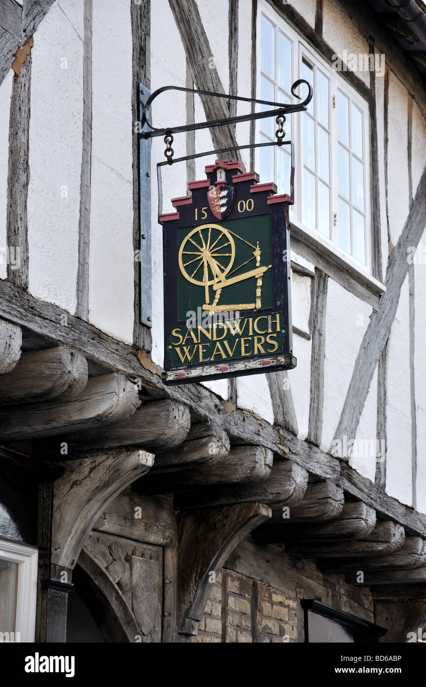 Sandwich Weavers House, Strand Street, Sandwich. Kent, England, United ...