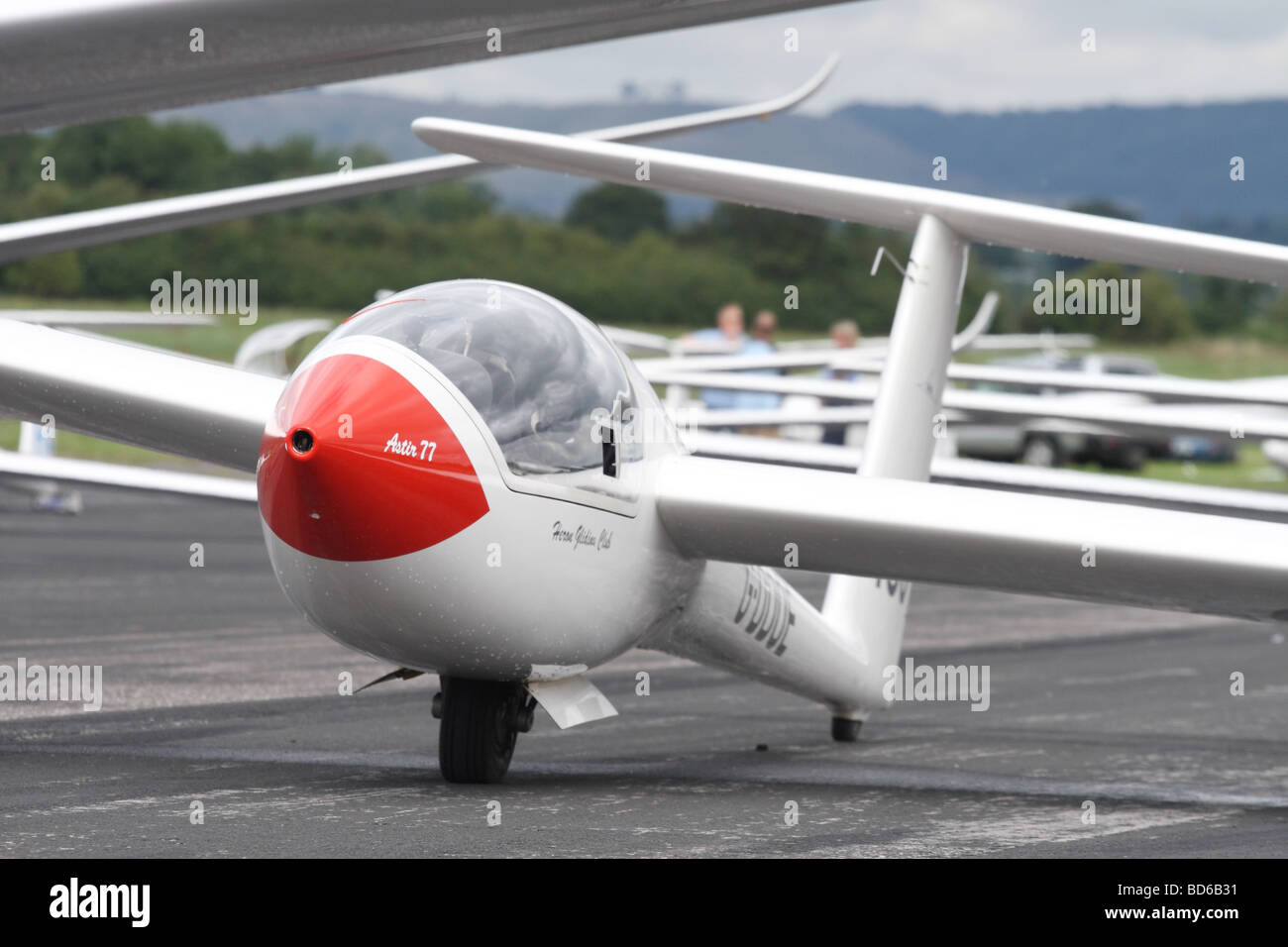 Gliders Grob G102 Astir CS77 single seat sports glider soaring ...