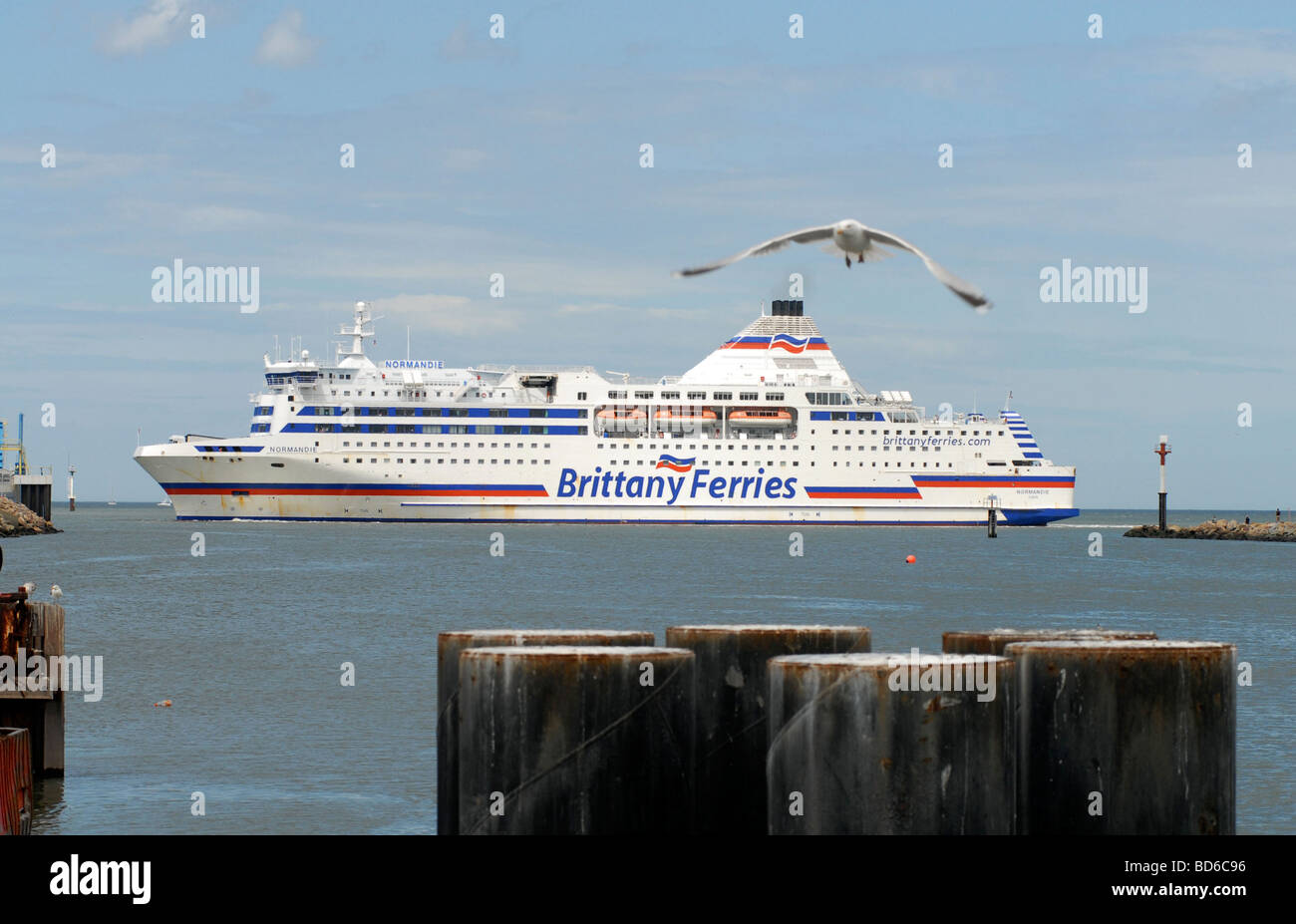 Cross-channel transport: Brittany Ferries Stock Photo - Alamy