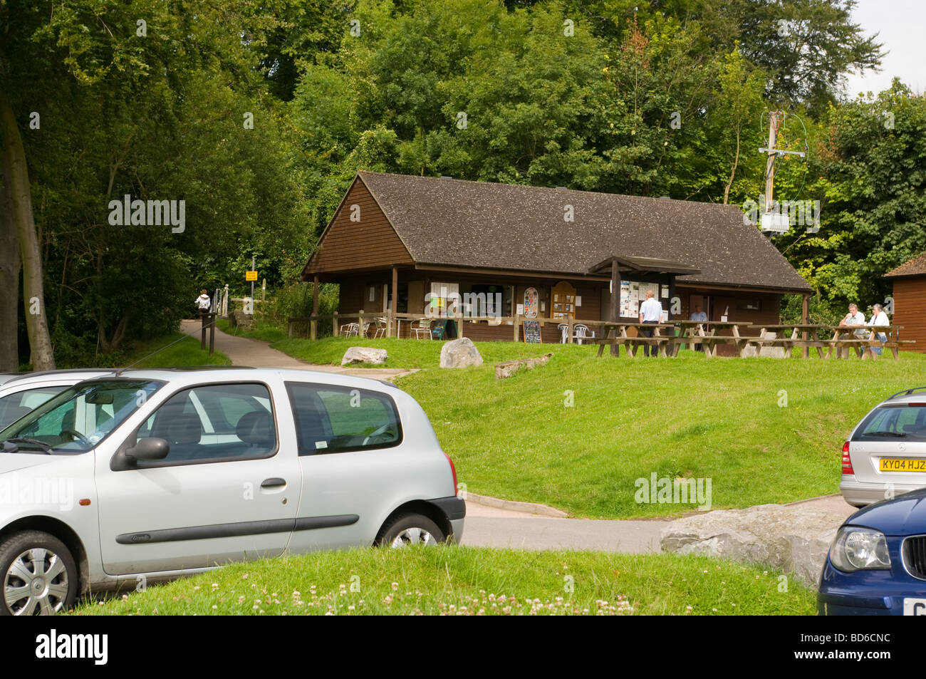 Cafe On Reigate Hill Surrey England Stock Photo - Alamy