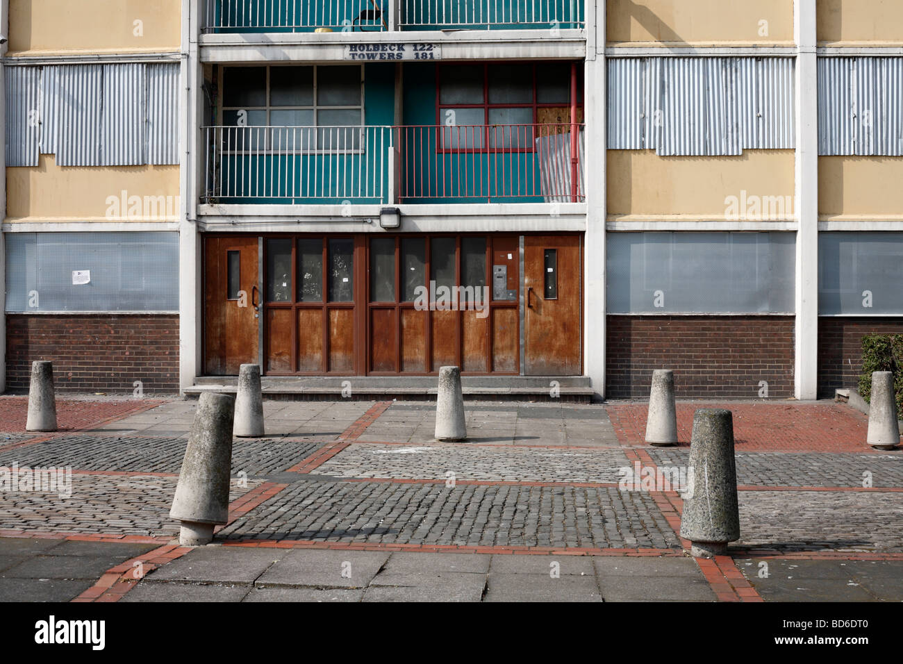 Derelict Tower Blocks Leeds West Yorkshire 2009 Stock Photo - Alamy