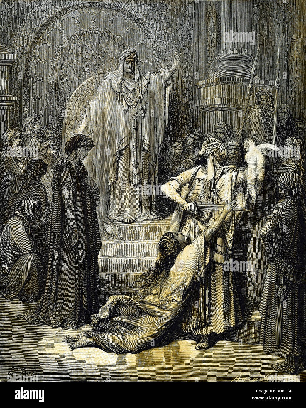 Judgement of solomon bible hi-res stock photography and images - Alamy