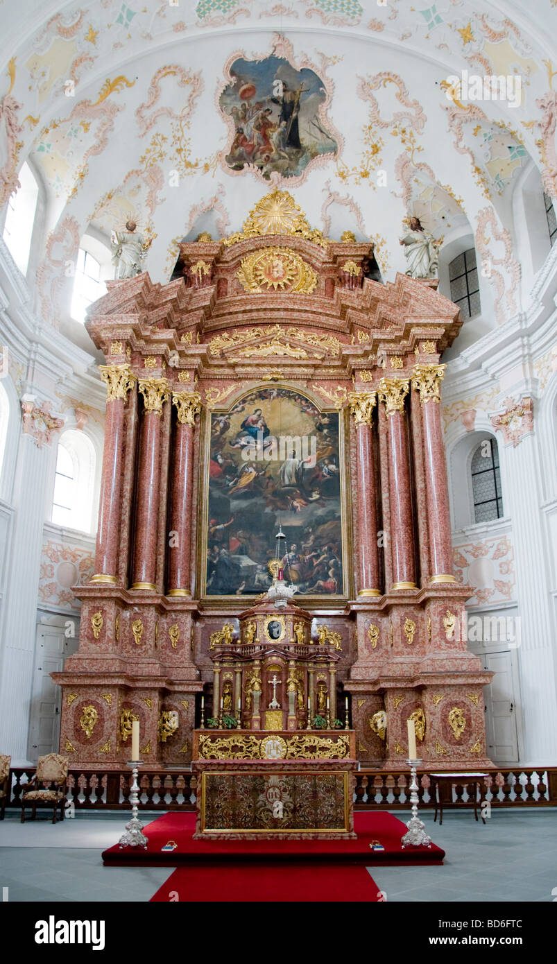 Luzern / Lucerne, Switzerland. Jesuitenkirche (Jesuit Church - 1677 ...
