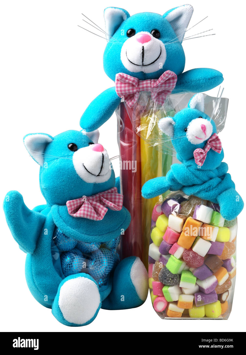 Toys and candy Stock Photo - Alamy