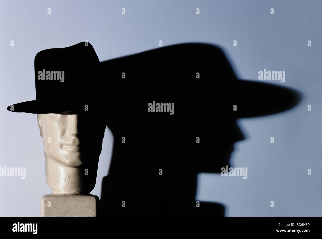 Man, Fedora Hat, Silhouette High Resolution Stock Photography and ...