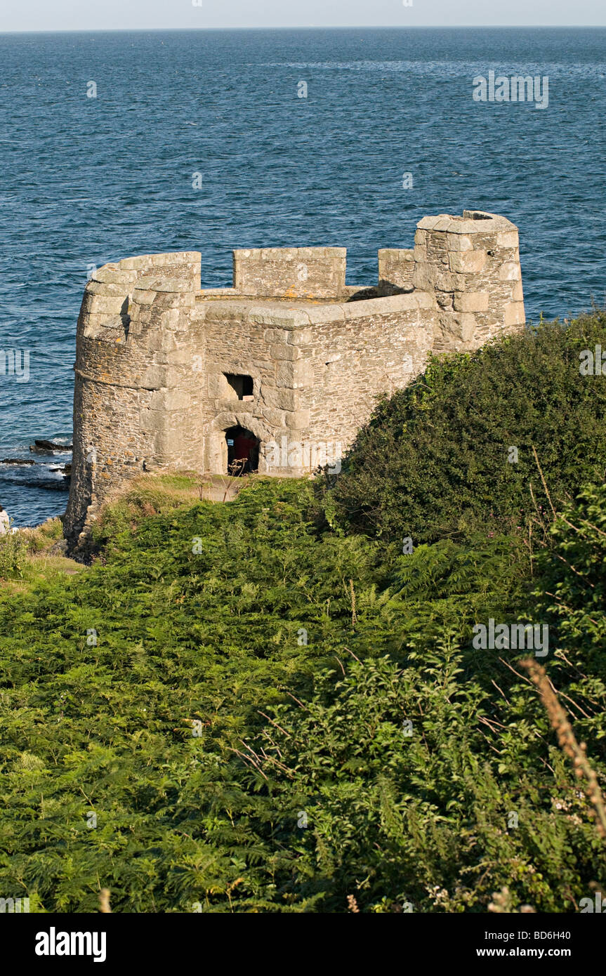 Pendennis point falmouth cornwall Stock Photo - Alamy