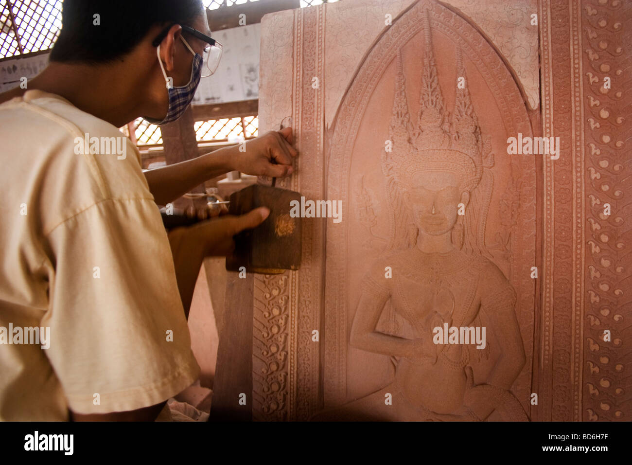 The Artisans Angkor is a collective of artists producing carvings of ...