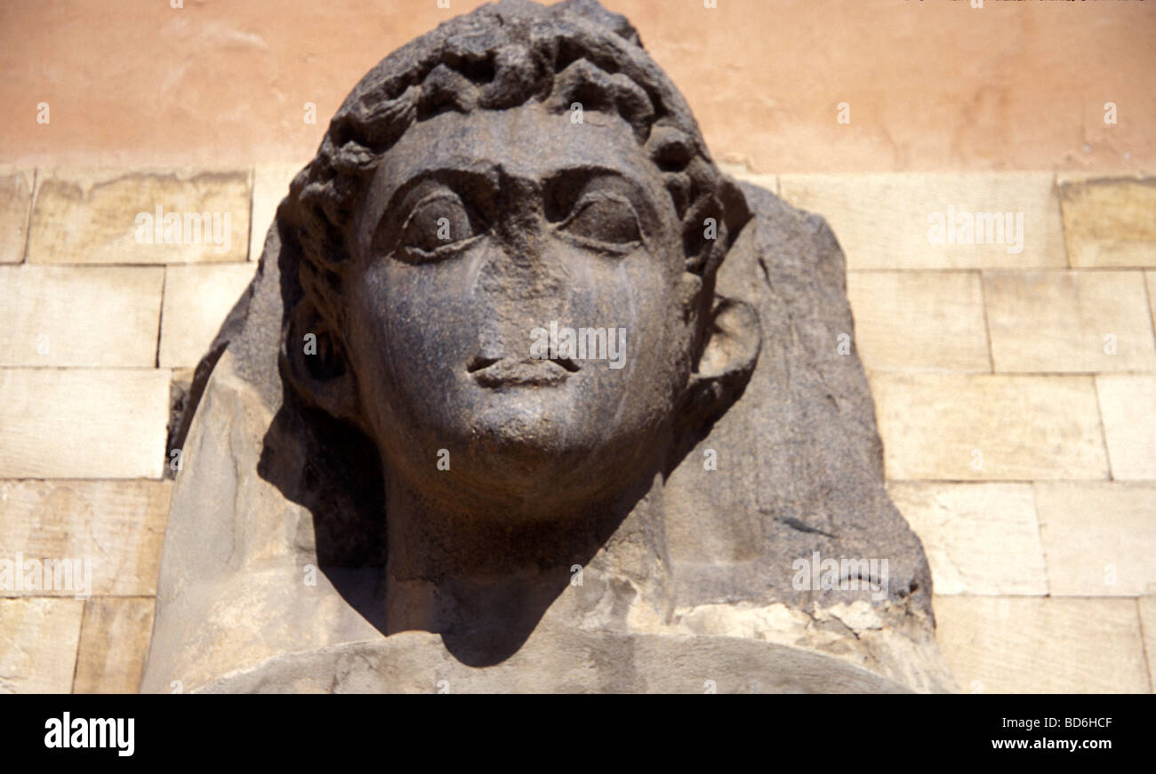 Granite Statue of Marc Anthony (14 January 83 BCE – 1 August 30 CE) in ...