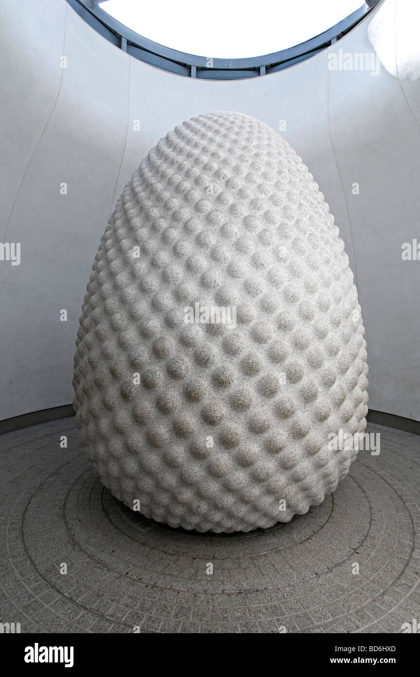 The Seed sculpture in the education centre at the Eden Project in ...