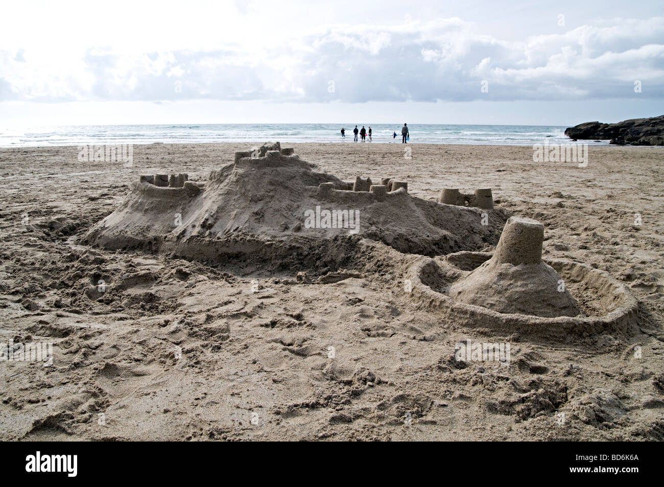 Crumbling sandcastle hi-res stock photography and images - Alamy