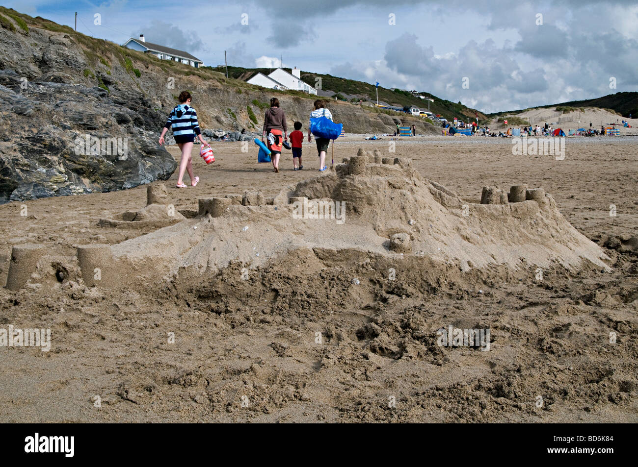 Crumbling sandcastle hi-res stock photography and images - Alamy