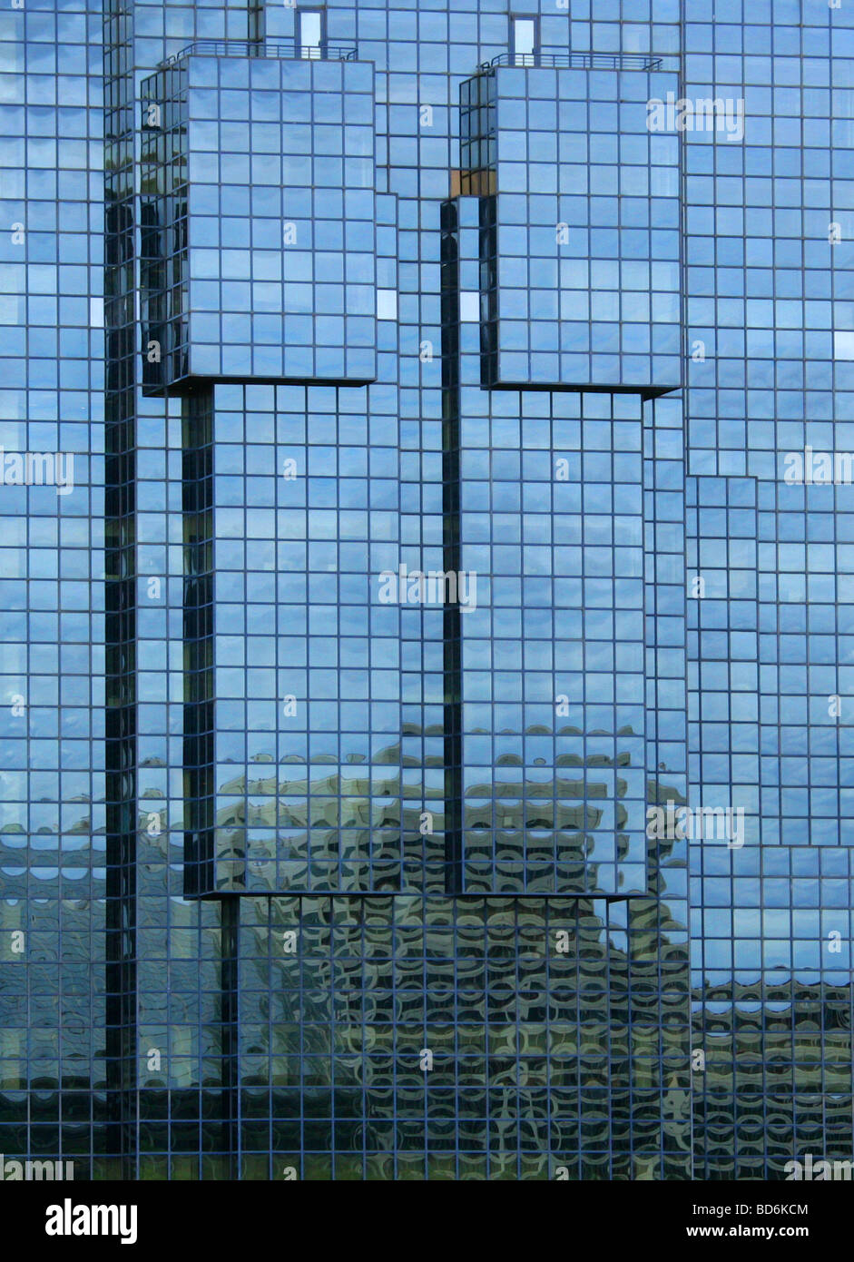 Detail of the Northern and Shell Building on the North Bank of the ...