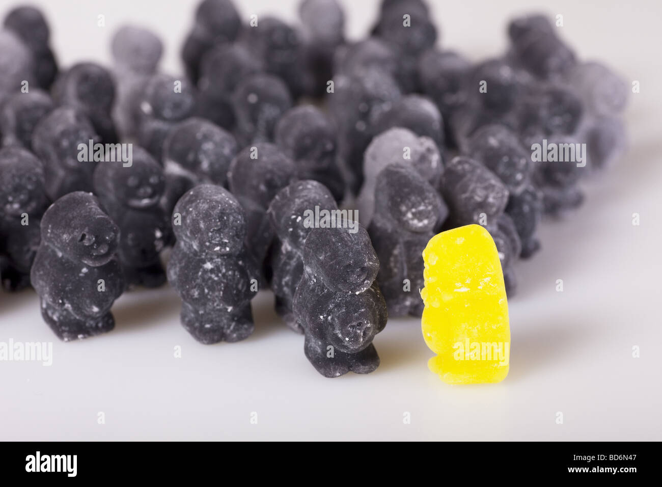 group of jelly babies Stock Photo - Alamy