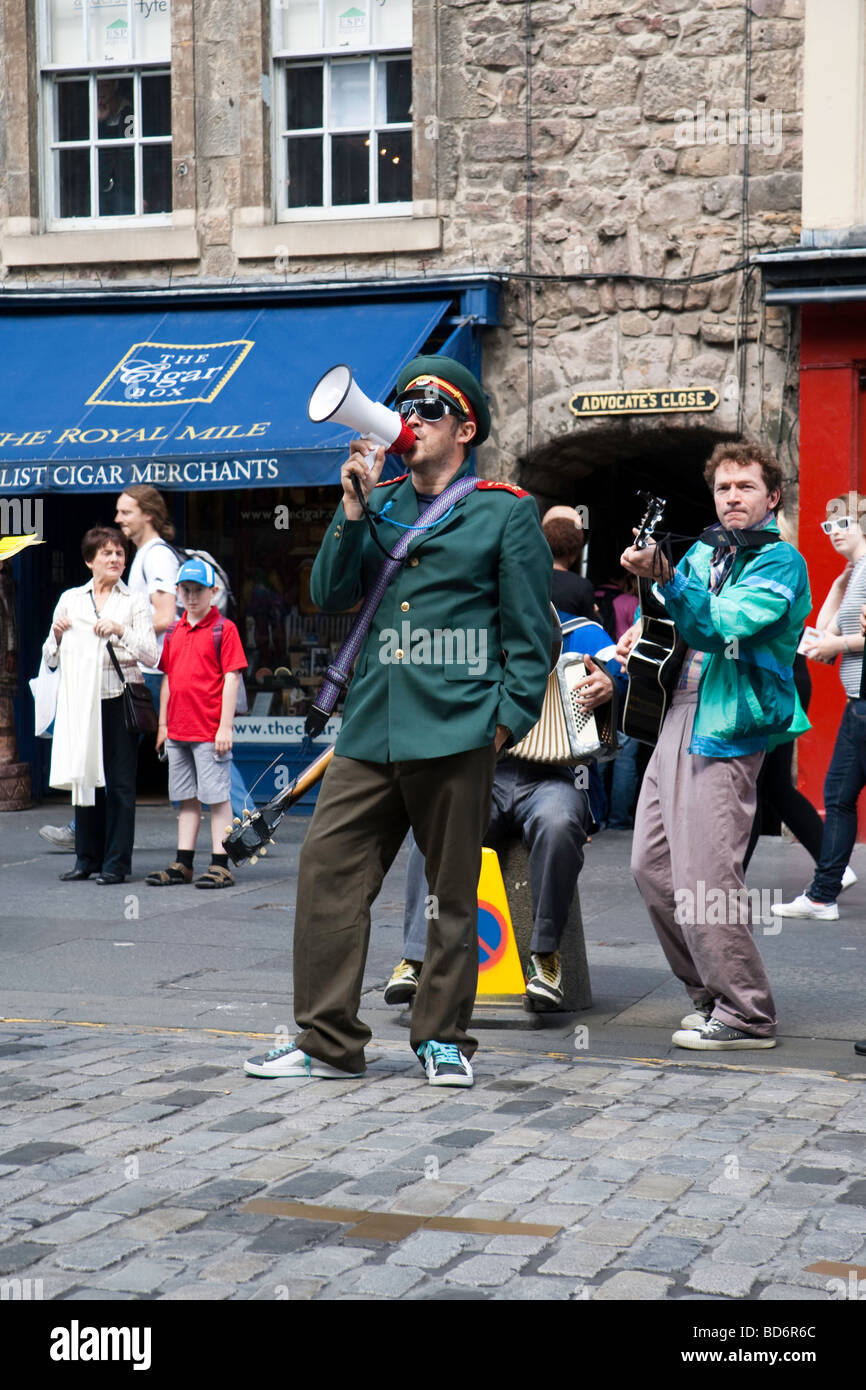 Megaphone street hi-res stock photography and images - Alamy