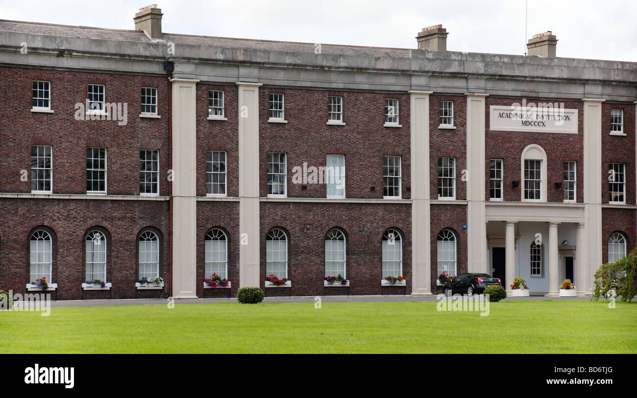 Facade of the Royal Belfast Academical Institution, also known as RBAI ...