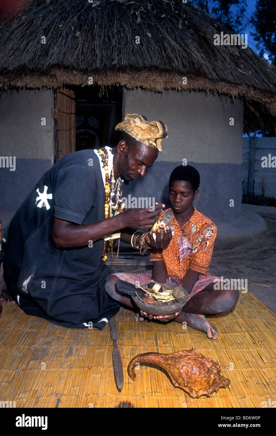 Doctor Alfred Chakadenga, Shona healer, witchdoctor, shaman ...