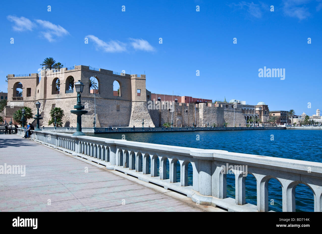 Libya Tripoli the Red Fort Stock Photo - Alamy