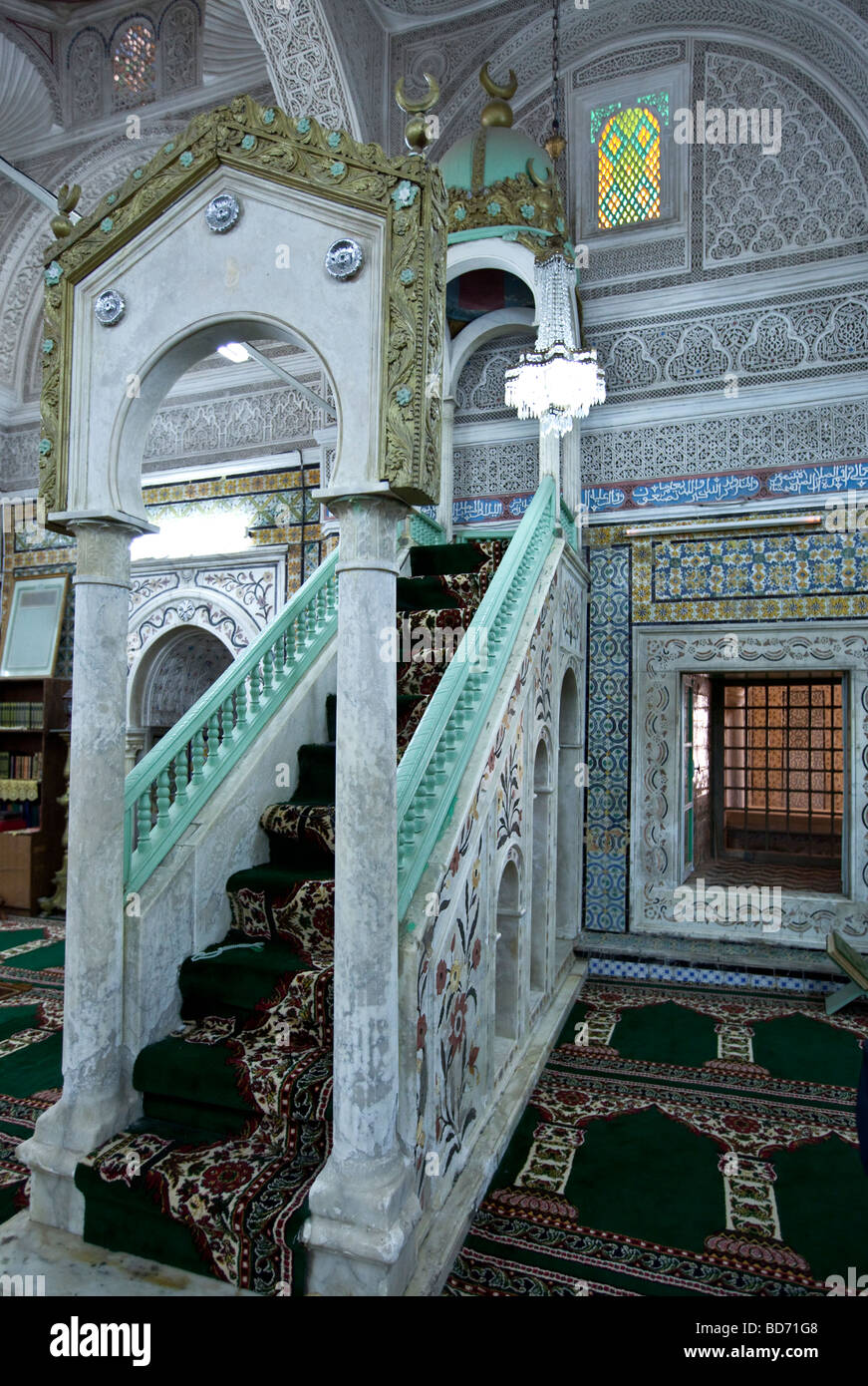 Libya Tripoli the Jami Gurgi mosque in the old Medina Stock Photo - Alamy