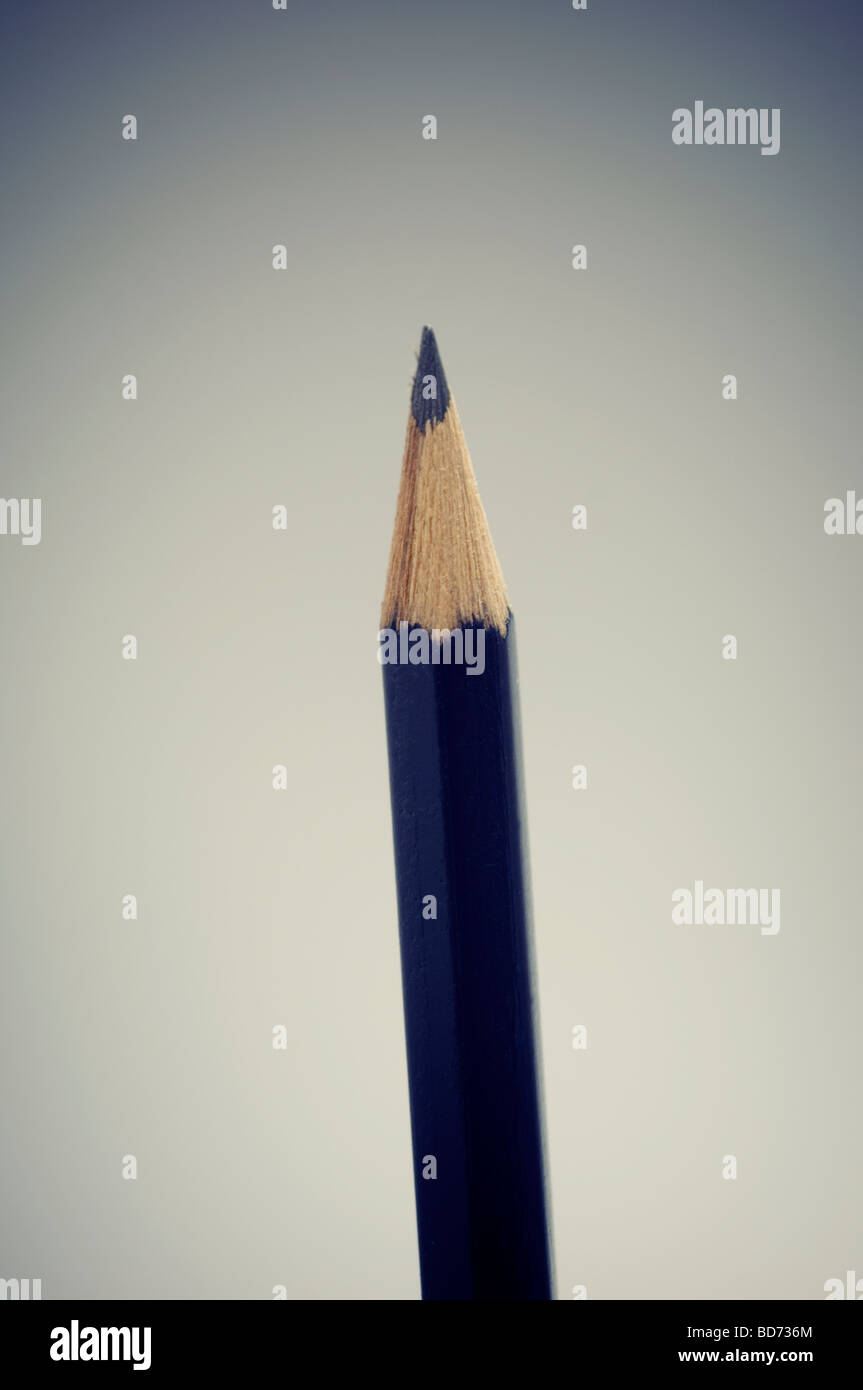 Close up of a sharp pencil stationary Stock Photo - Alamy
