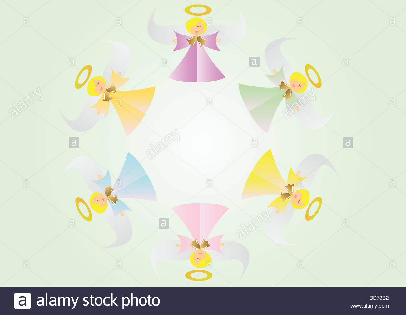 Angel With Halo Stock Photos & Angel With Halo Stock Images - Alamy