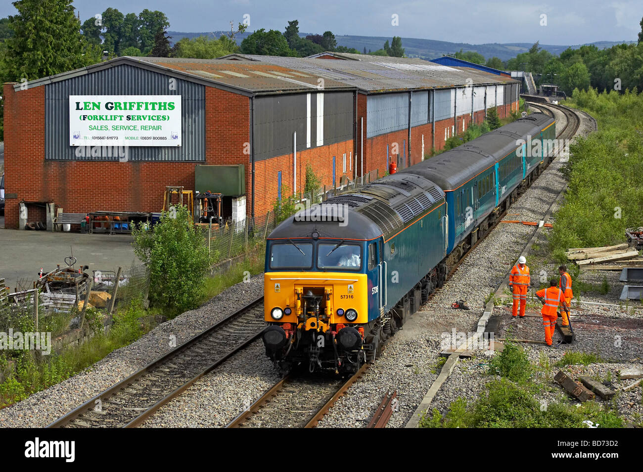 Holyhead To Cardiff Express Train High Resolution Stock Photography and ...