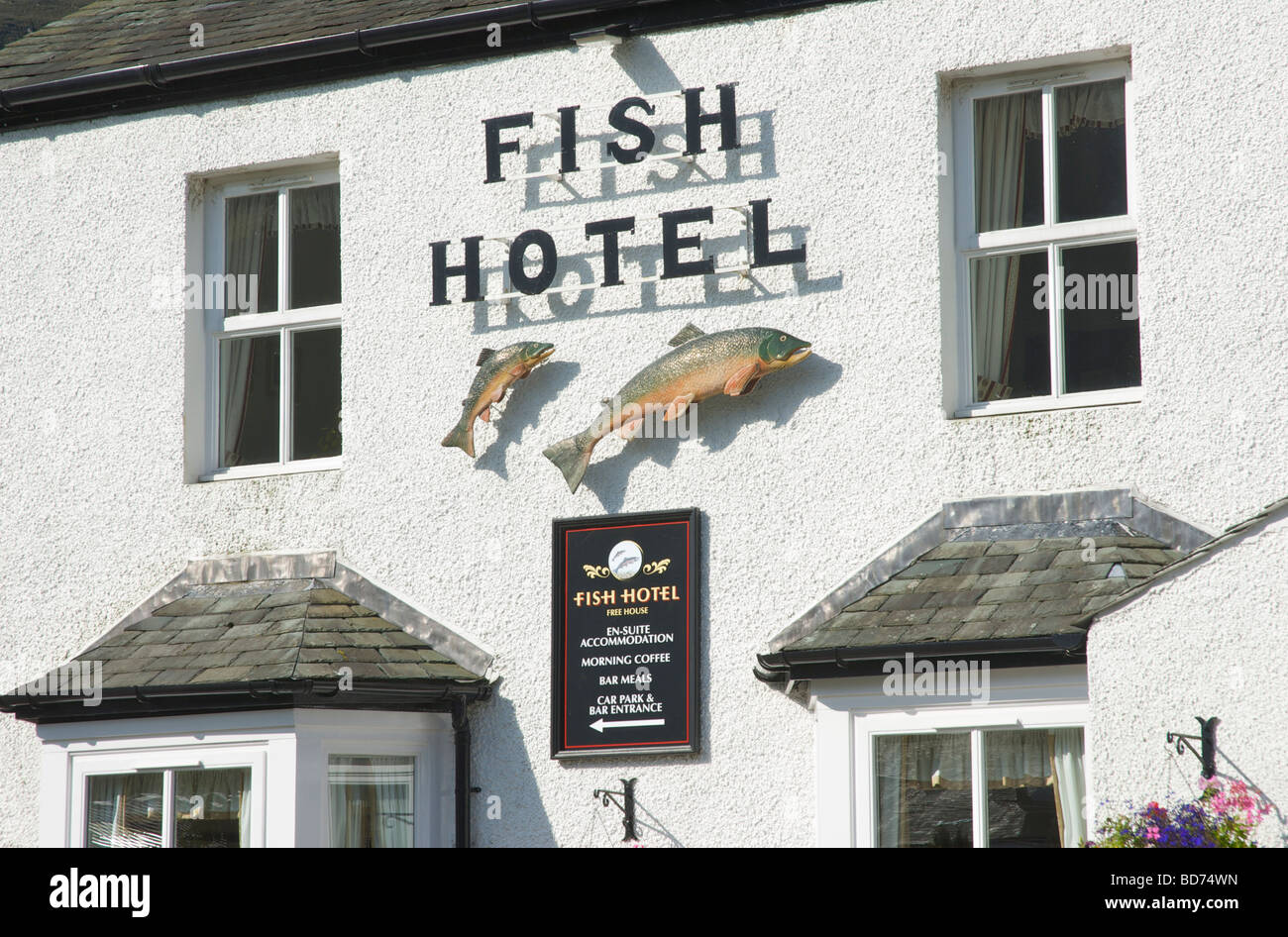 The fish pub buttermere hi-res stock photography and images - Alamy