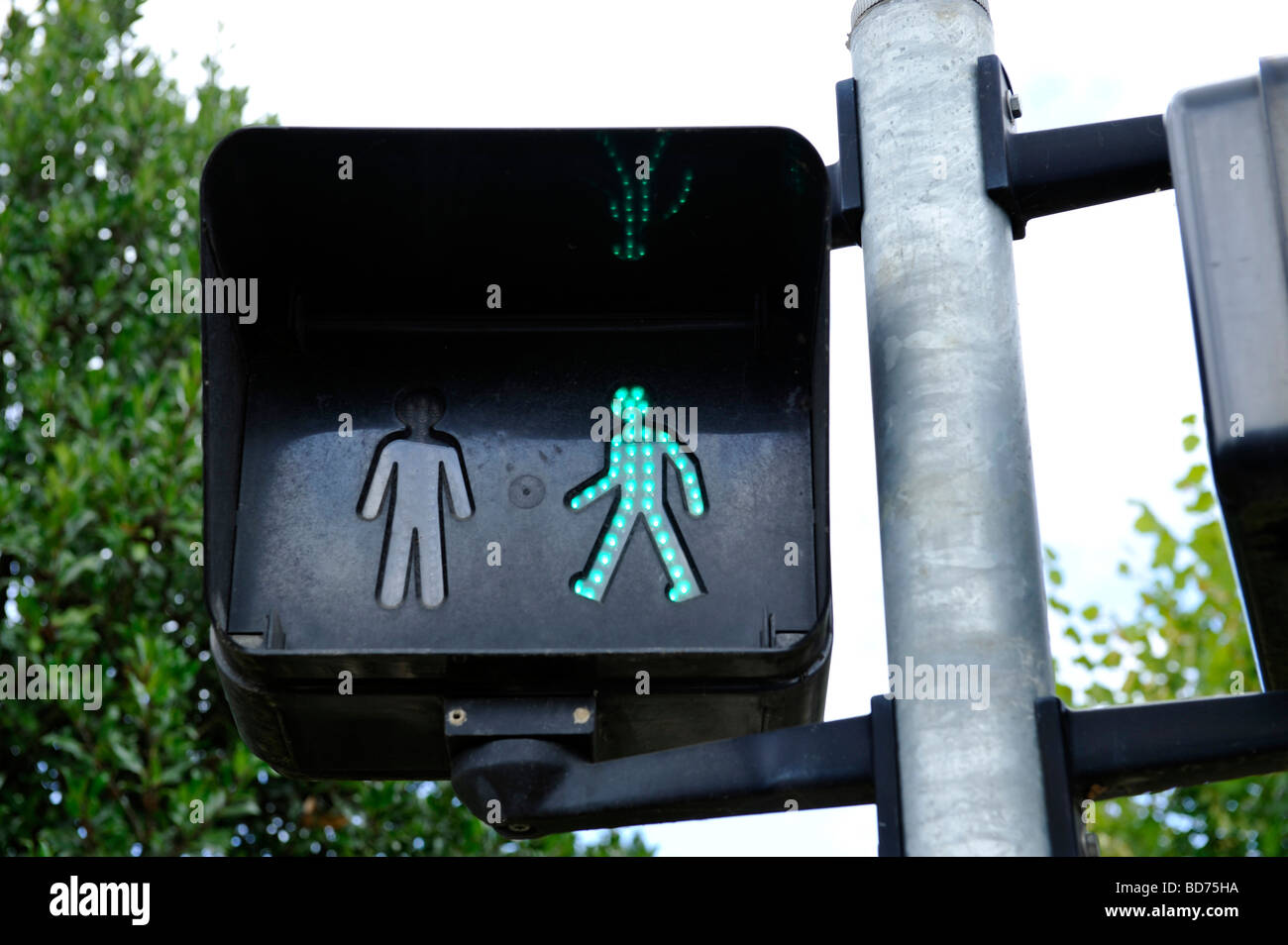 Traffic lights green man hi-res stock photography and images - Alamy