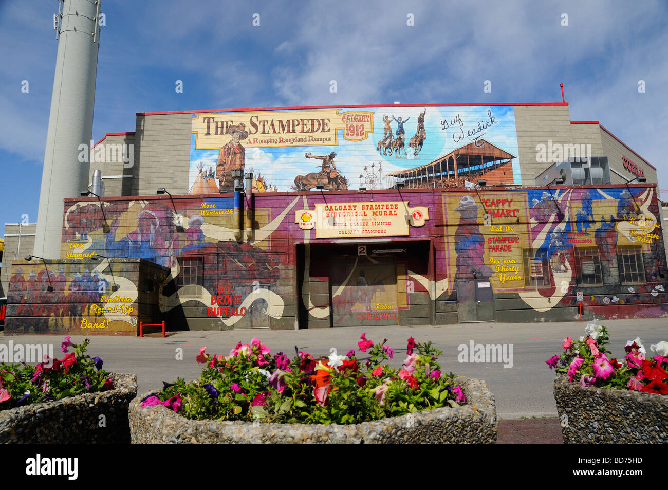 The Showground of the Calgary Stampede. Calgary is the largest city in ...