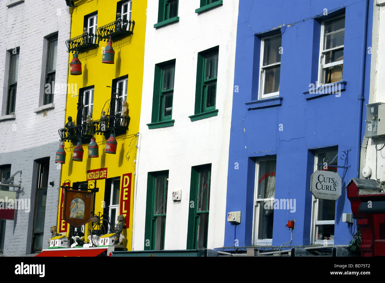Details of colourful building - Kilkenny - Ireland Stock Photo - Alamy