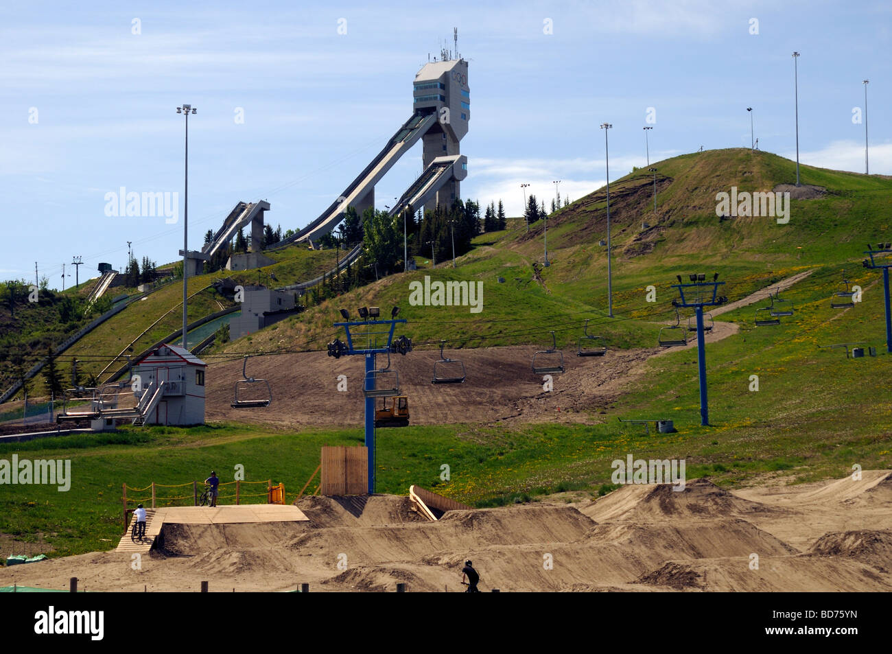 Winter Olympic Olympic Site in Calgary the largest city in the Province ...