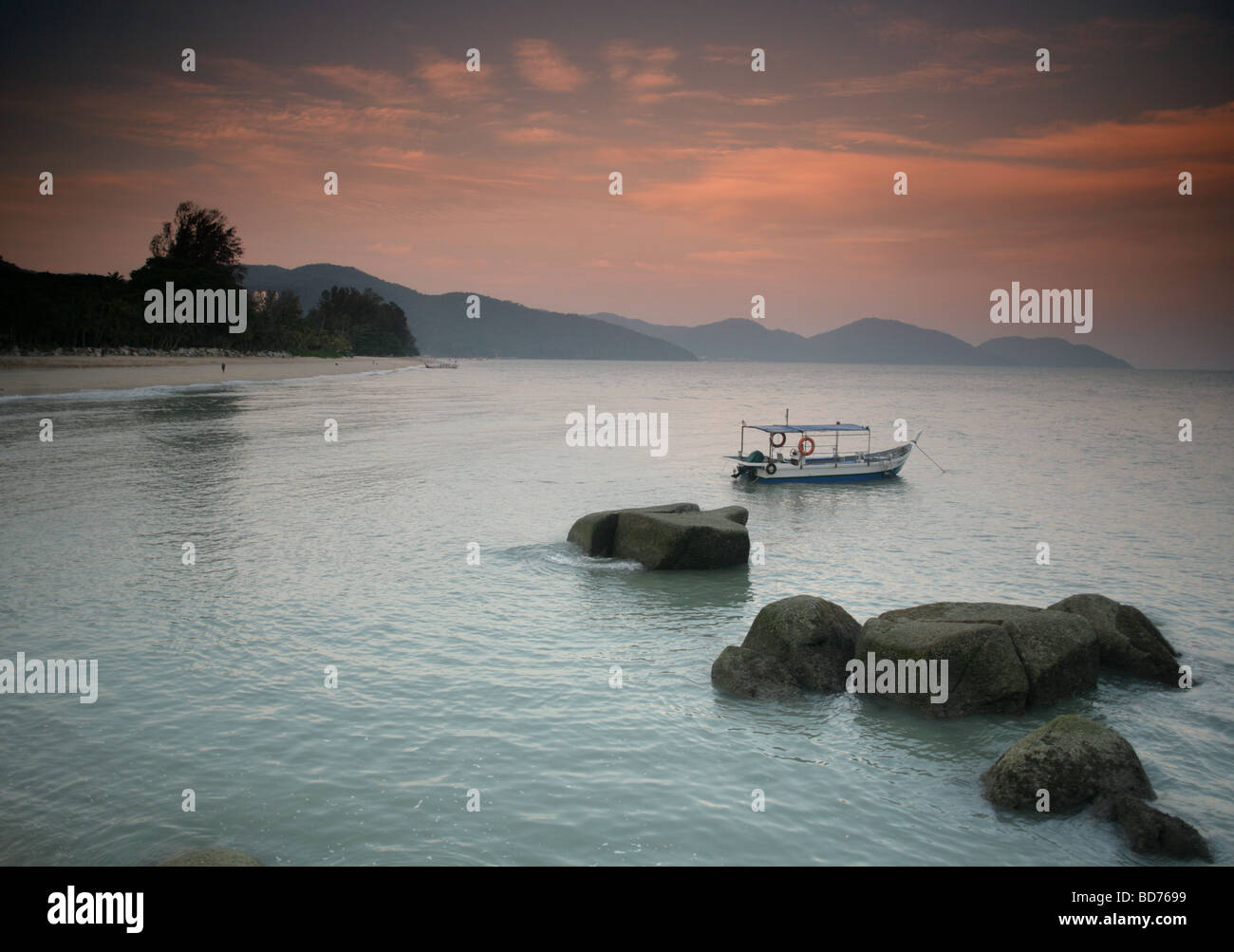 Penang Malaysia: Batu Feringgi Beach fronting the Shangri-La's Rasa ...