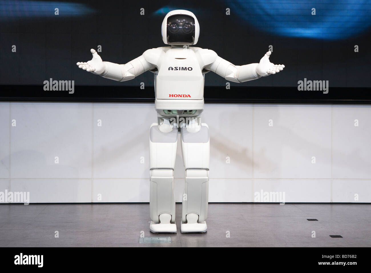 Asimo Helping An Old Lady