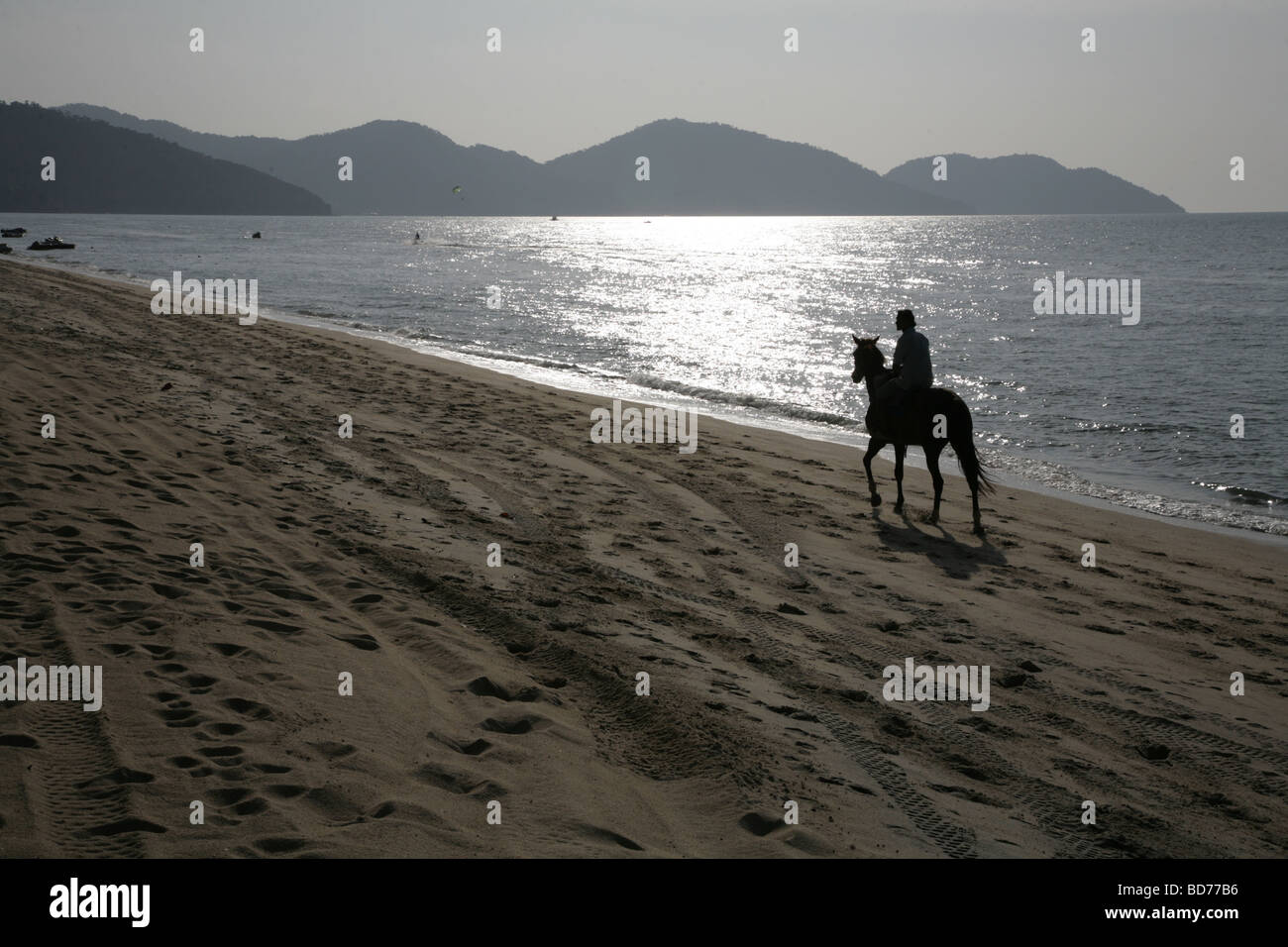 Penang Malaysia: Batu Feringgi Beach fronting the Shangri-La's Rasa ...