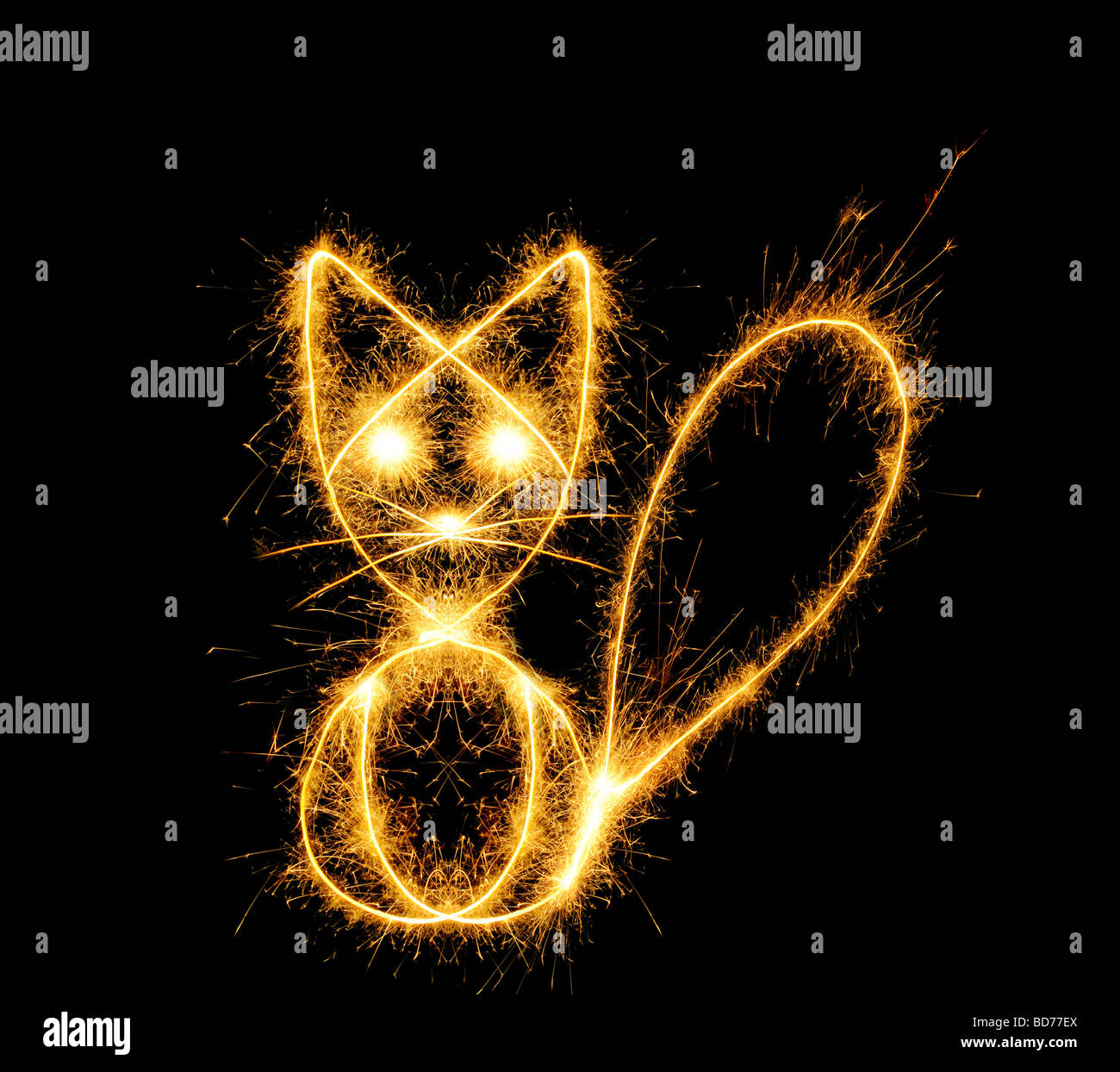 Cat sparks hi-res stock photography and images - Alamy