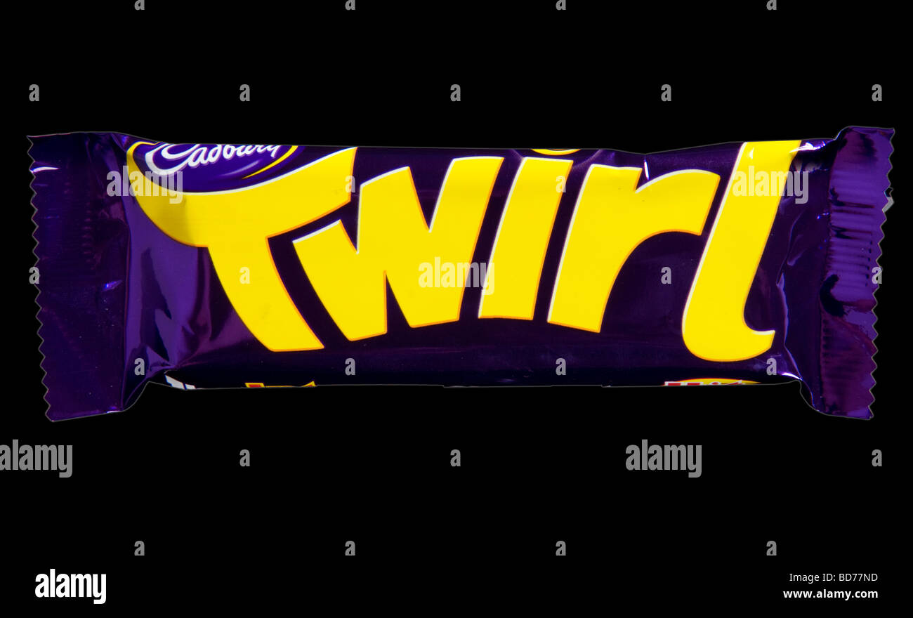 Twirl chocolate bar in wrapper hi-res stock photography and images - Alamy