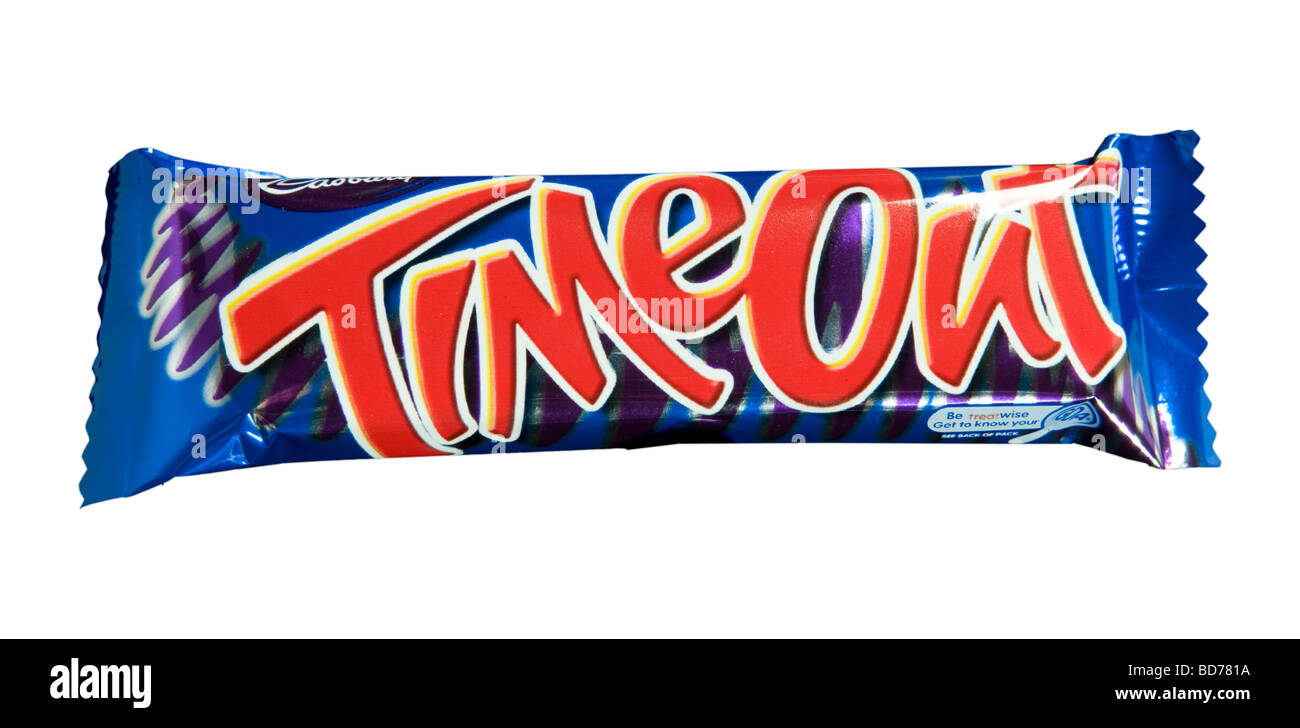 Time Out Chocolate Logo Time Out Sponsor (20 August 2001)