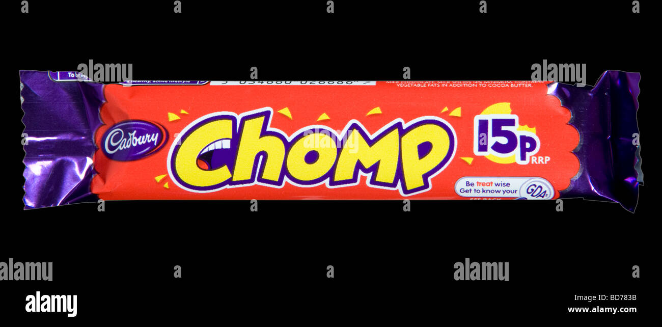 Cadbury chomp chocolate hi-res stock photography and images - Alamy
