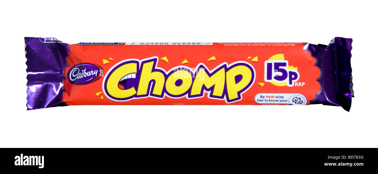 Chomp chocolate bar hi-res stock photography and images - Alamy