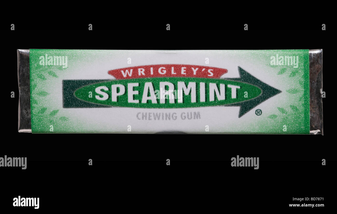 Wrigleys spearmint chewing gum hi-res stock photography and images - Alamy