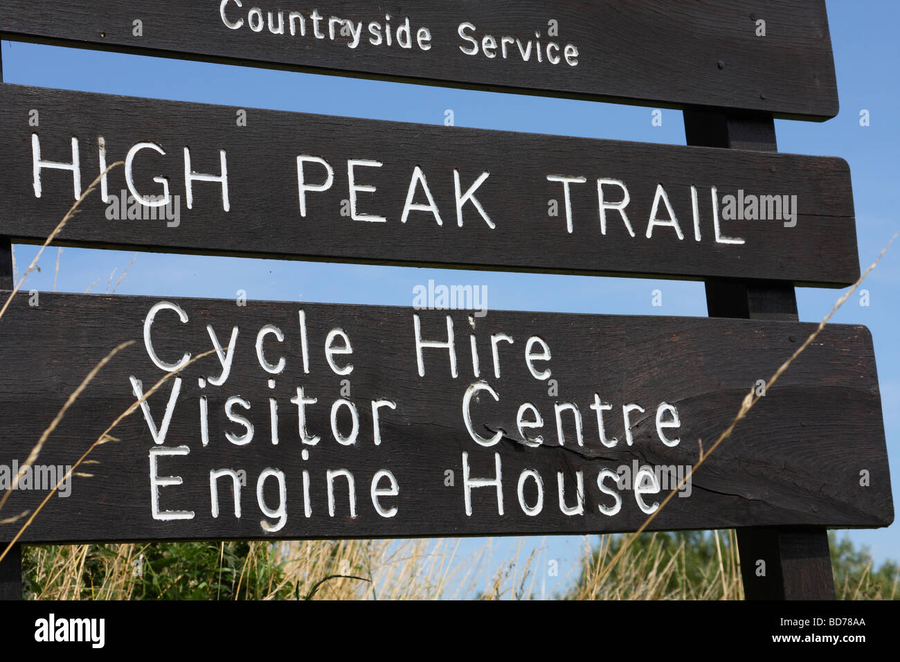 Peak district derbyshire sign hi-res stock photography and images - Alamy