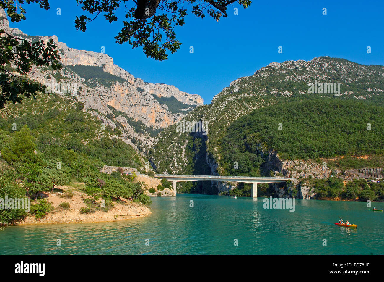 Lac de ste Croix St Croix Lake Provence Gorges du Verdon Provence Alpes ...