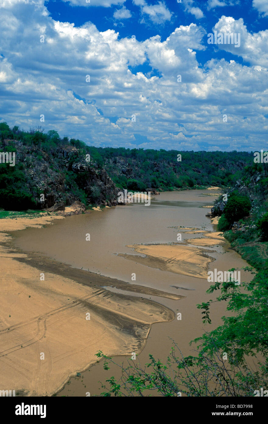 Save River, Chivirira Falls Gorge, near village of Mahenye, Manicaland ...